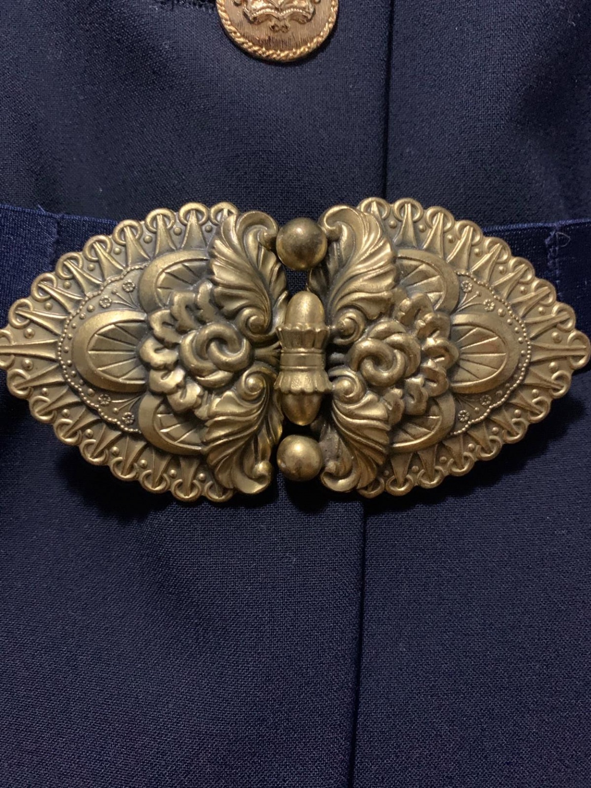 Vintage Belt Clasp - Bespoke Textiles - Forever Young Collection